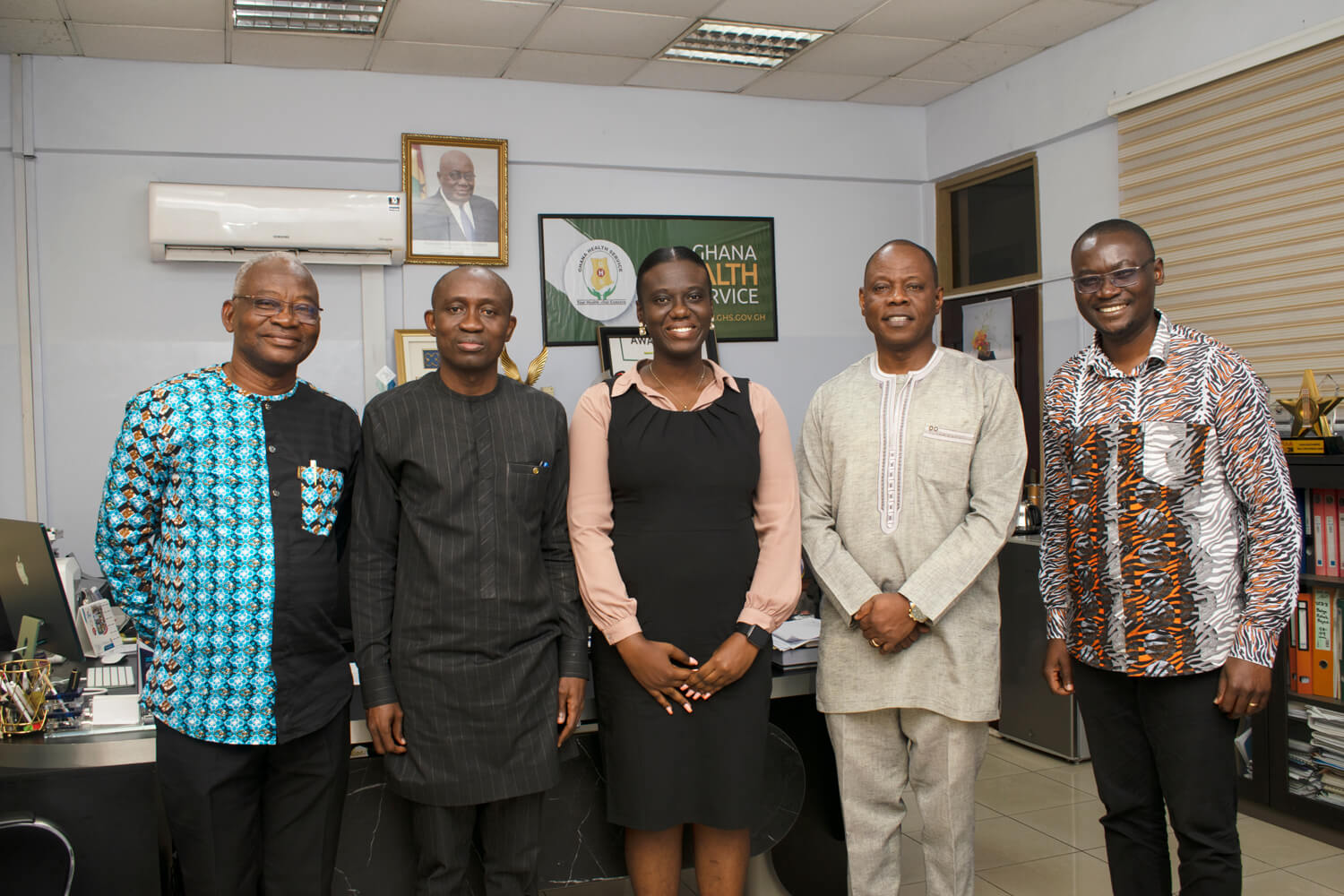 CfHSS Pays a Courtesy Call on Ghana Health Service – cfhss